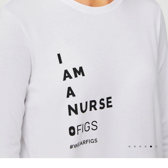 Figs | Tops | New Figs I Am A Nurse Underscrub Tee Shirt S Nurses Week ...